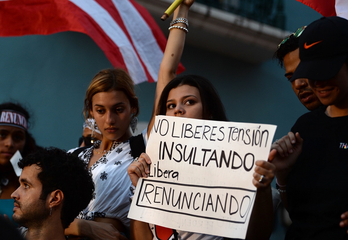 La gente no se quita: décimo día de protestas por la renuncia de ...
