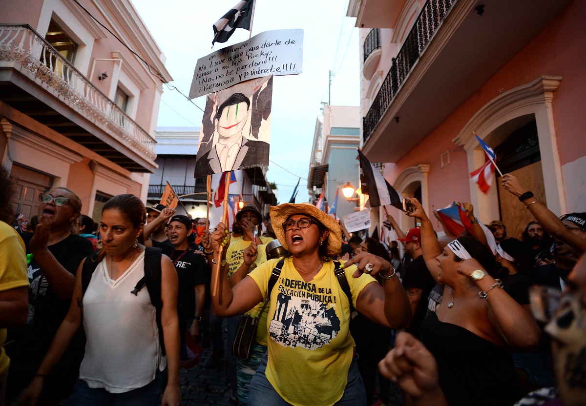 La gente no se quita: décimo día de protestas por la renuncia de ...
